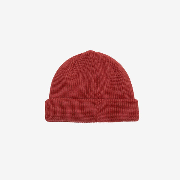 Buy the Obey Micro Beanie - Mineral Red | Jingo Clothing