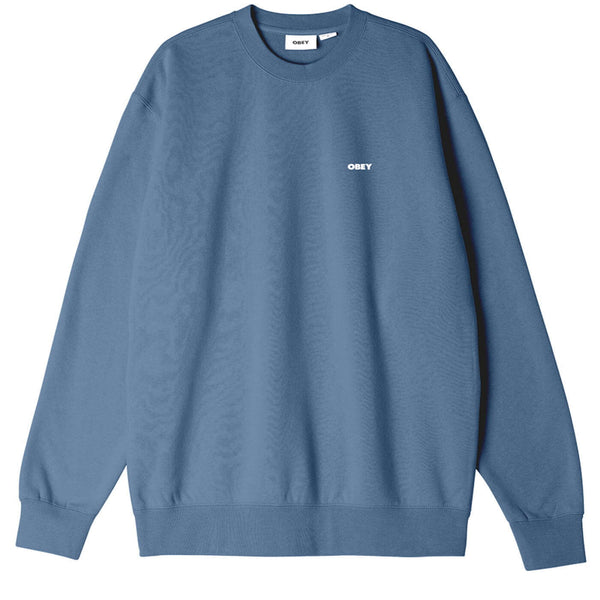 Buy the Obey Bold Crew - Cornet Blue | Jingo Clothing