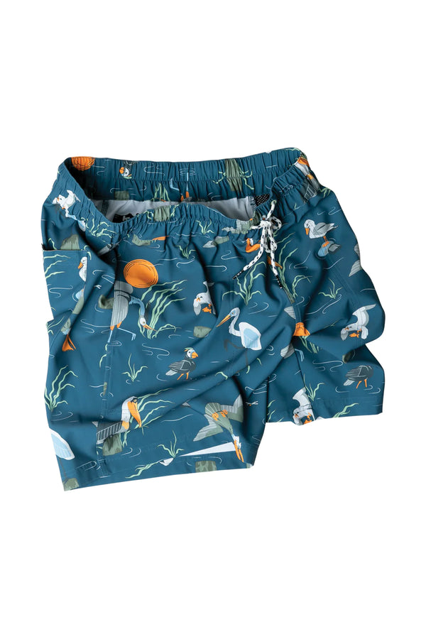 Buy the Kavu Costa Short - Angling Birds | Jingo Clothing