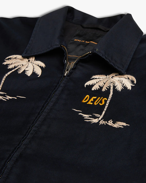Buy the Deus Stranded Jacket - Black | Jingo Clothing